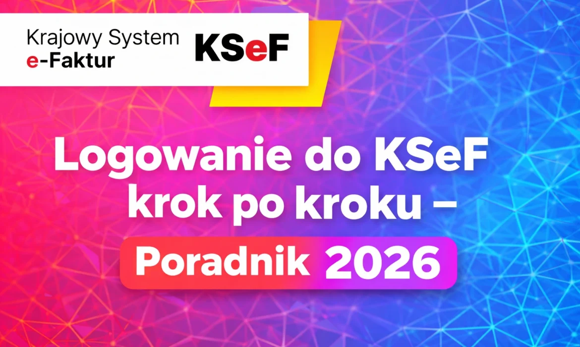 Logowanie do KSeF krok po kroku - Poradnik